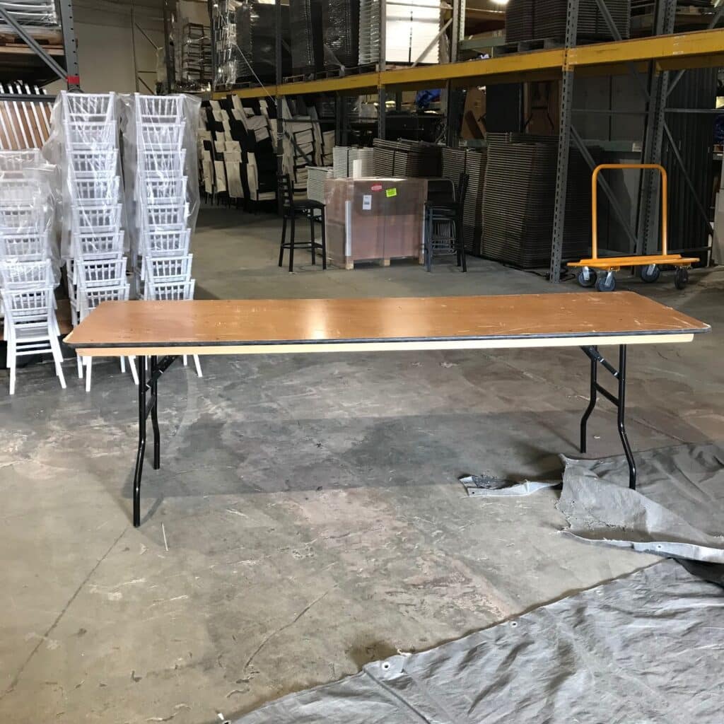 8'x30" Table - Suburban Party & Tool Rental