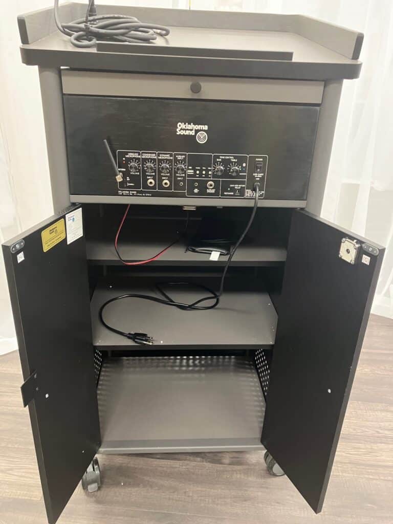 Podium W/PA System - Suburban Party & Tool Rental